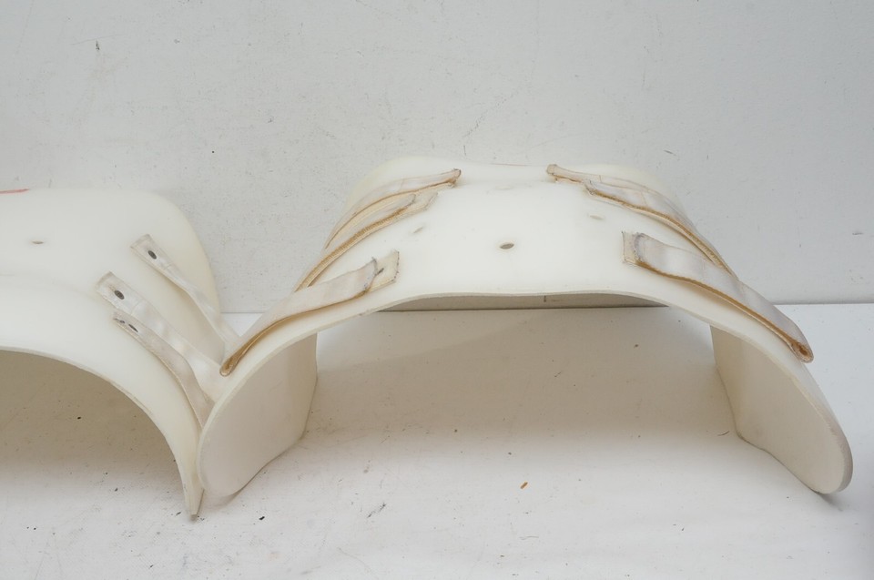Clamshell Back Brace Orthosis Scoliosis Kyphosis Overlap White | eBay