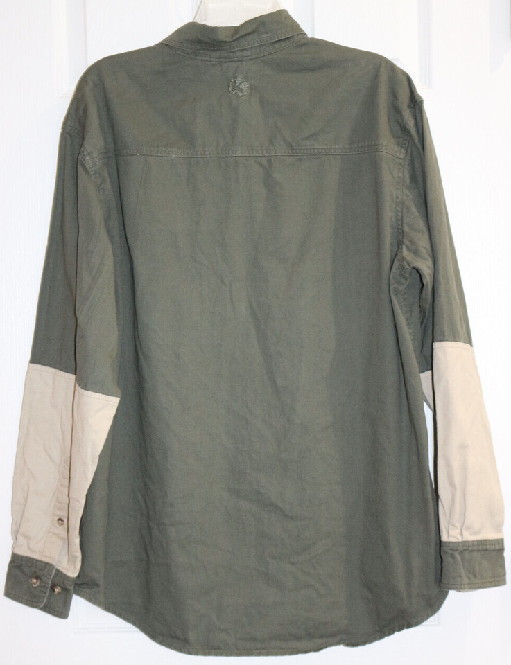 Gander Mountain Guide Series SHOOTING Hunting SHIRT Men’s Sz M Khaki L ...