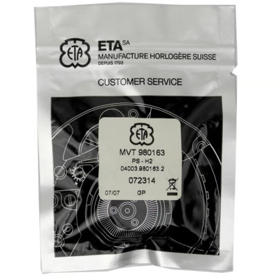 ETA 980.163PS Quarzo Movimento Orologio Pre-sealed (Nuovo) H2 ...