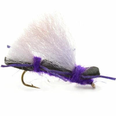 Chubby Chernobyl Ant Purple Foam Body Hopper Trout Fly Fishing Fly ...