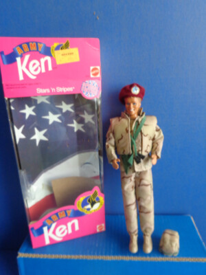 1992 ARMY KEN DOLL- STARS'N STRIPES COLL- DESERT STORM LTD EDITION ...