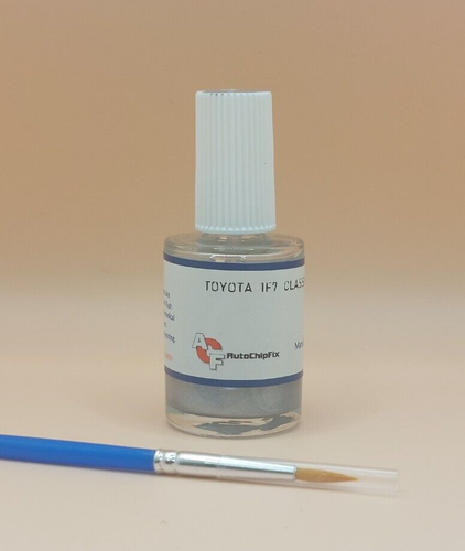 For Toyota Code 1F7 Silver Rush/Classic Silver Touch Up Paint + Fine ...