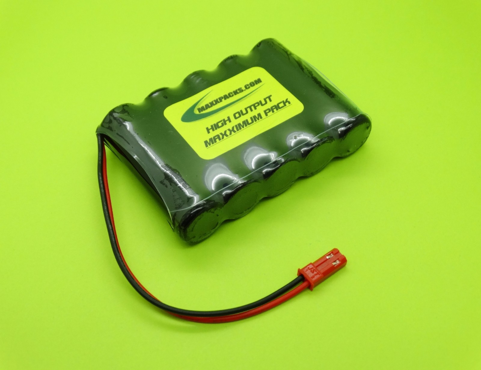 POWERIZER 6v 2600 AA FLAT BATTERY PACK 4 RC AIRPLANES / BEC / 2605F-BEC