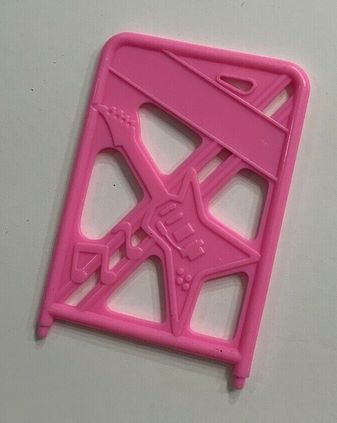 BARBIE DOLL ACCESSORIES BARBIE & THE ROCKERS DANCE CAFE 1986 PINK GATE ...