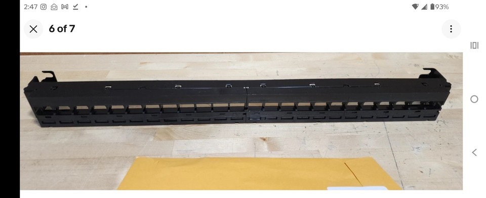 Commscope M2400 GS panel 760118323 GigaSPEED Xpress Single row ...