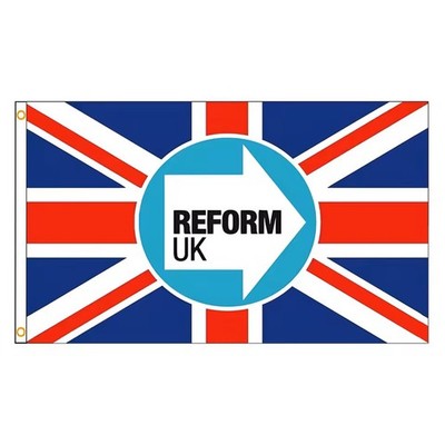 Reform UK Union Jack British Flag - 90cm X 150cm | eBay UK