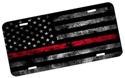 First Responders Subdued American Flag License Plate | eBay