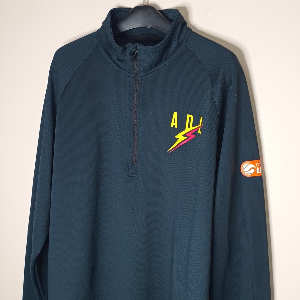 Authentic iAthletic Adelaide Lightning 1/4 Zip Team Jacket Men's 2XL ...