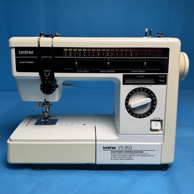 Brother VX-950 Sewing Machine - No foot pedal or power cord included | eBay