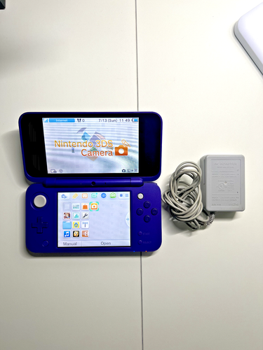 New Nintendo 2DS XL - Purple W/ Charger | eBay