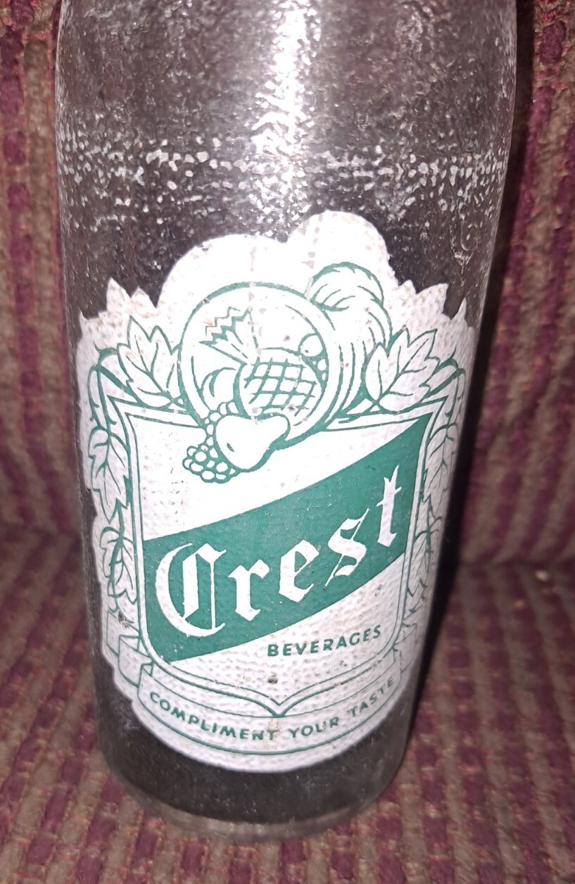 Crest Acl Soda Bottle. Rockford Illinois Guest Size | eBay