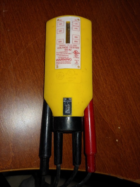 GE Heavy Duty Voltage Tester SS-82 Wiggy Voltage Tester for sale online ...