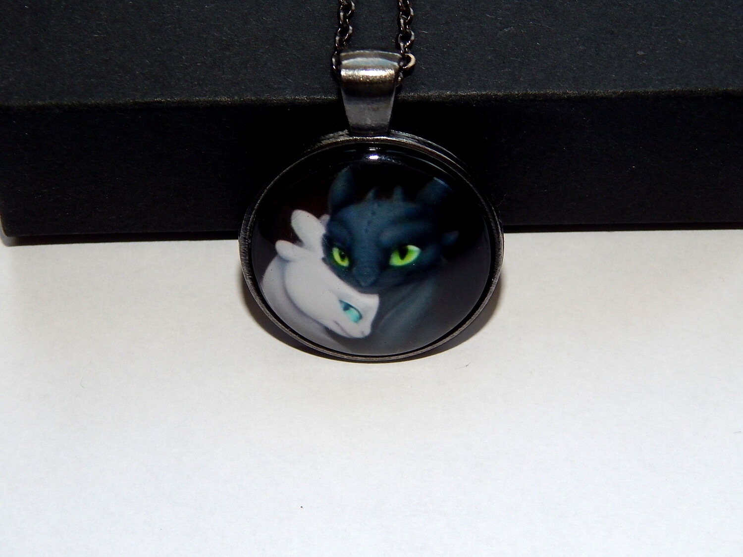 Toothless pendant necklace jewelry night fury and light night fury ...