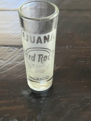 Defunct Tijuana, Mexico Hard Rock Café Souvenir Shot Glass - Local Made ...