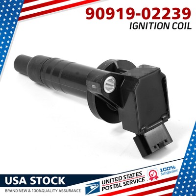 Genuine Ignition Coil UF247 90919-02339 For Toyota Matrix 03-08 Corolla ...