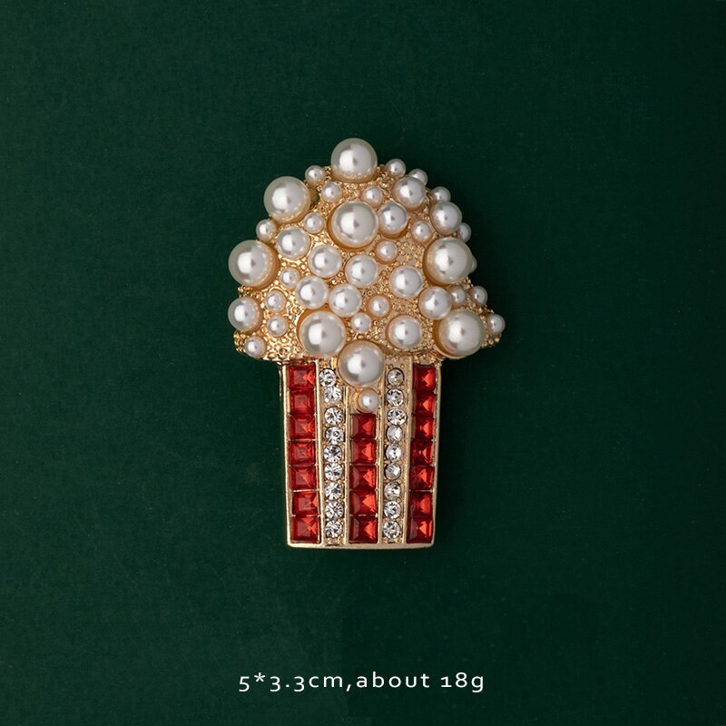 Fashion Animal Plant Lapel Pins Fruits Food Brooches Badges Cute Pins ...