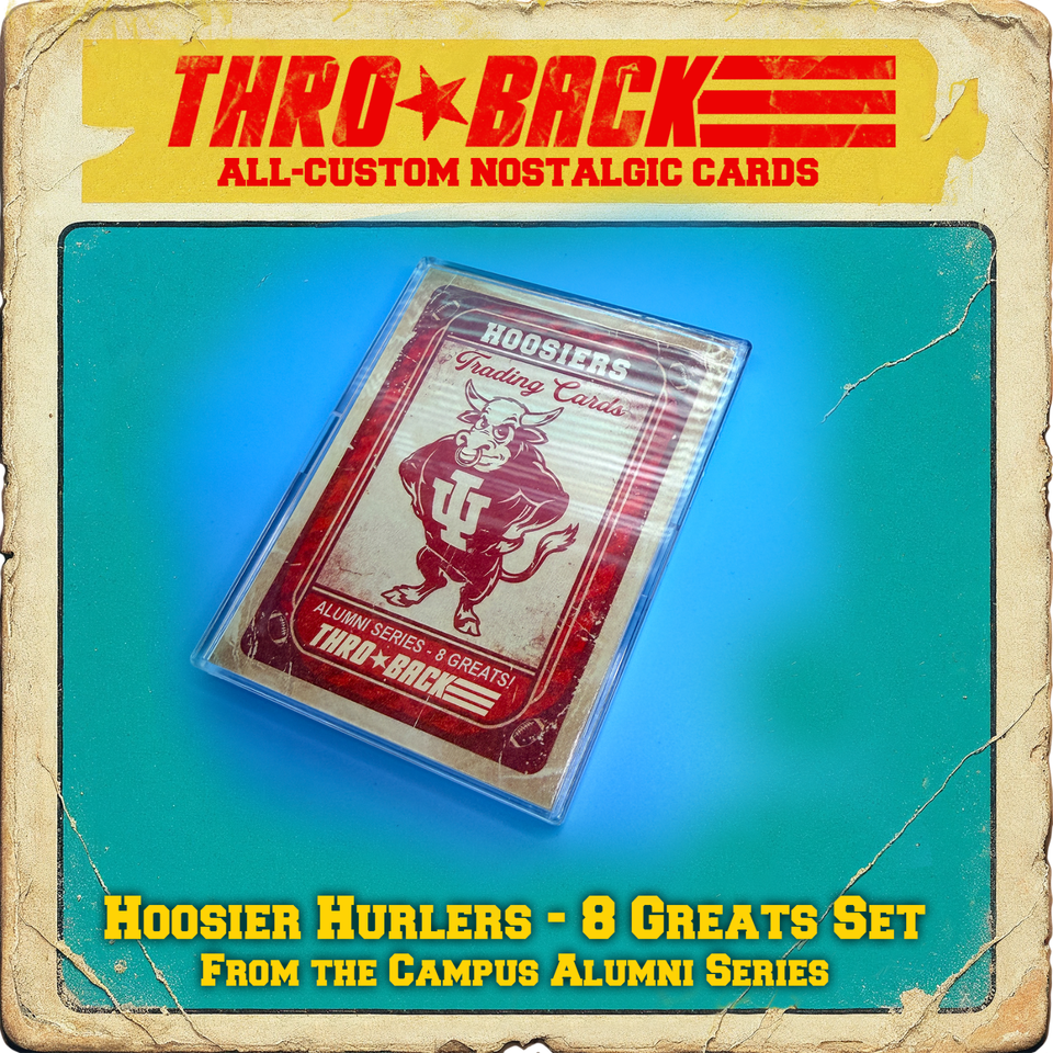THROBACK custom Football Card Set Indiana Hoosiers Alumni Fernando ...