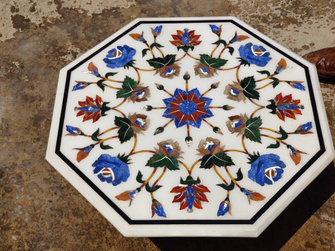 Inlay Art Table Beautiful Timeless Marble Inlay Art Table Top For