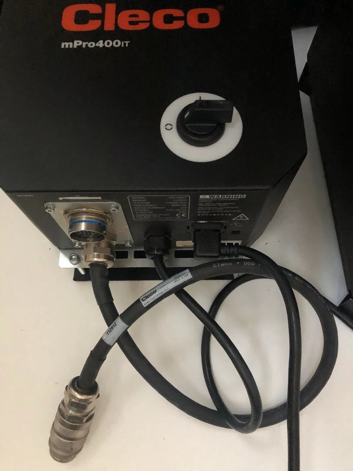 Cleco mPro400GC / mPro400IT Touchscreen Nutrunner Tool Controller ...