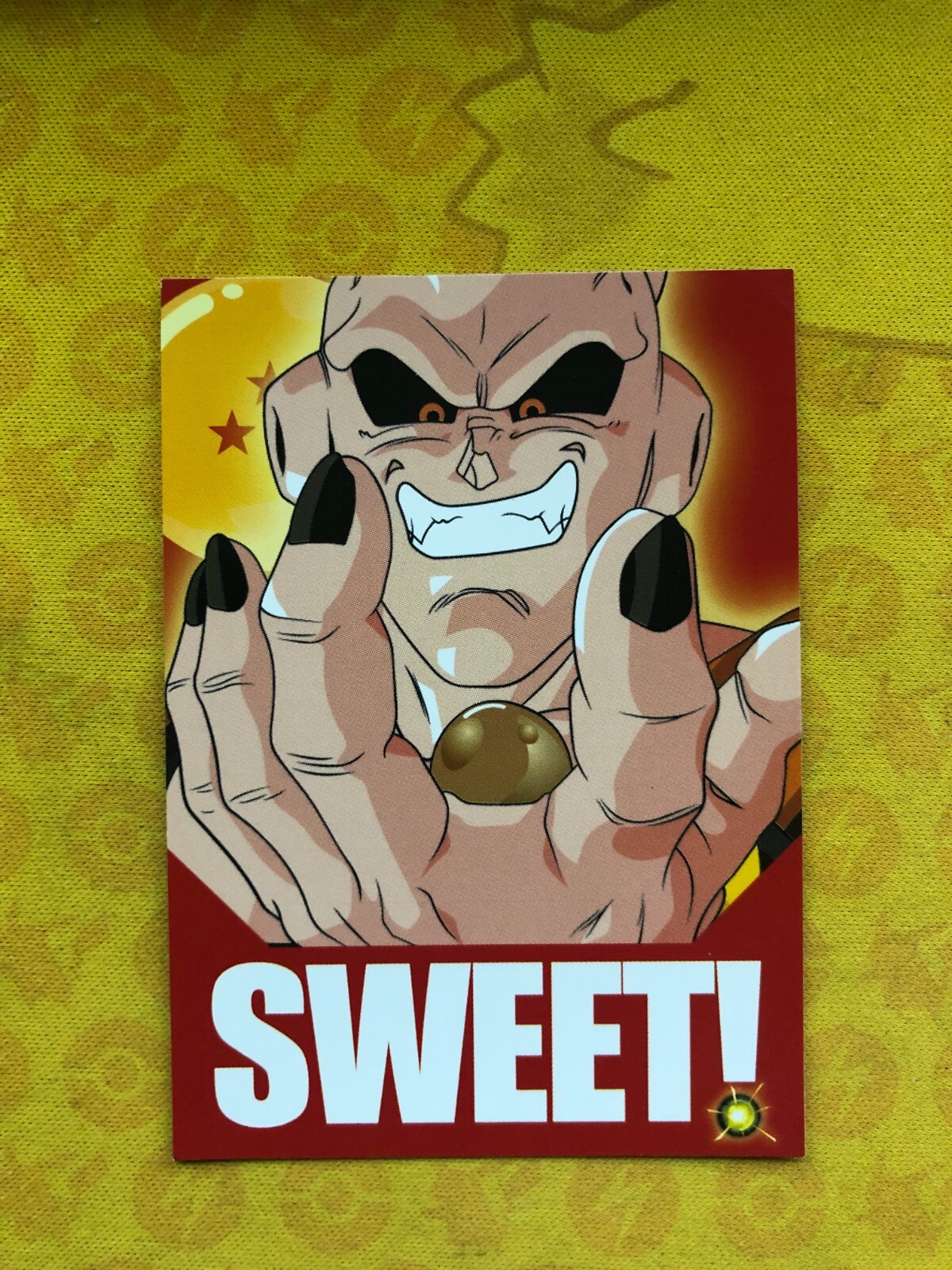 Dragon Ball Z CCG Score Buu Jawbreaker Sweet Insert Card | eBay
