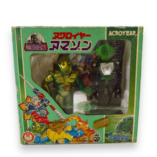 Unused Takara Green Amazon Urokoman Microman Acroyear Amazon | eBay