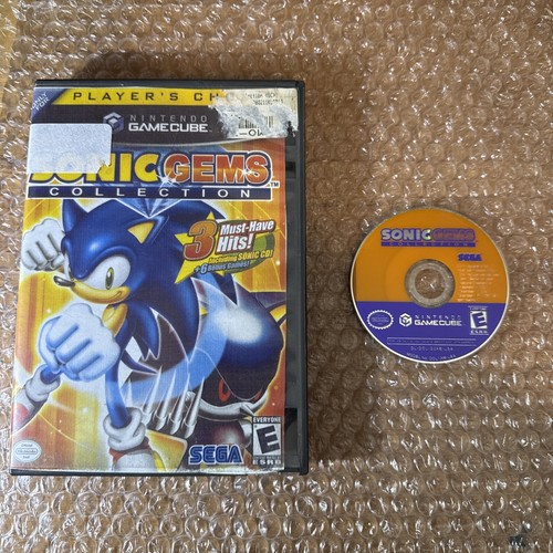 Sonic Gems Collection (Nintendo GameCube, 2005) Disc Only Reprinted ...