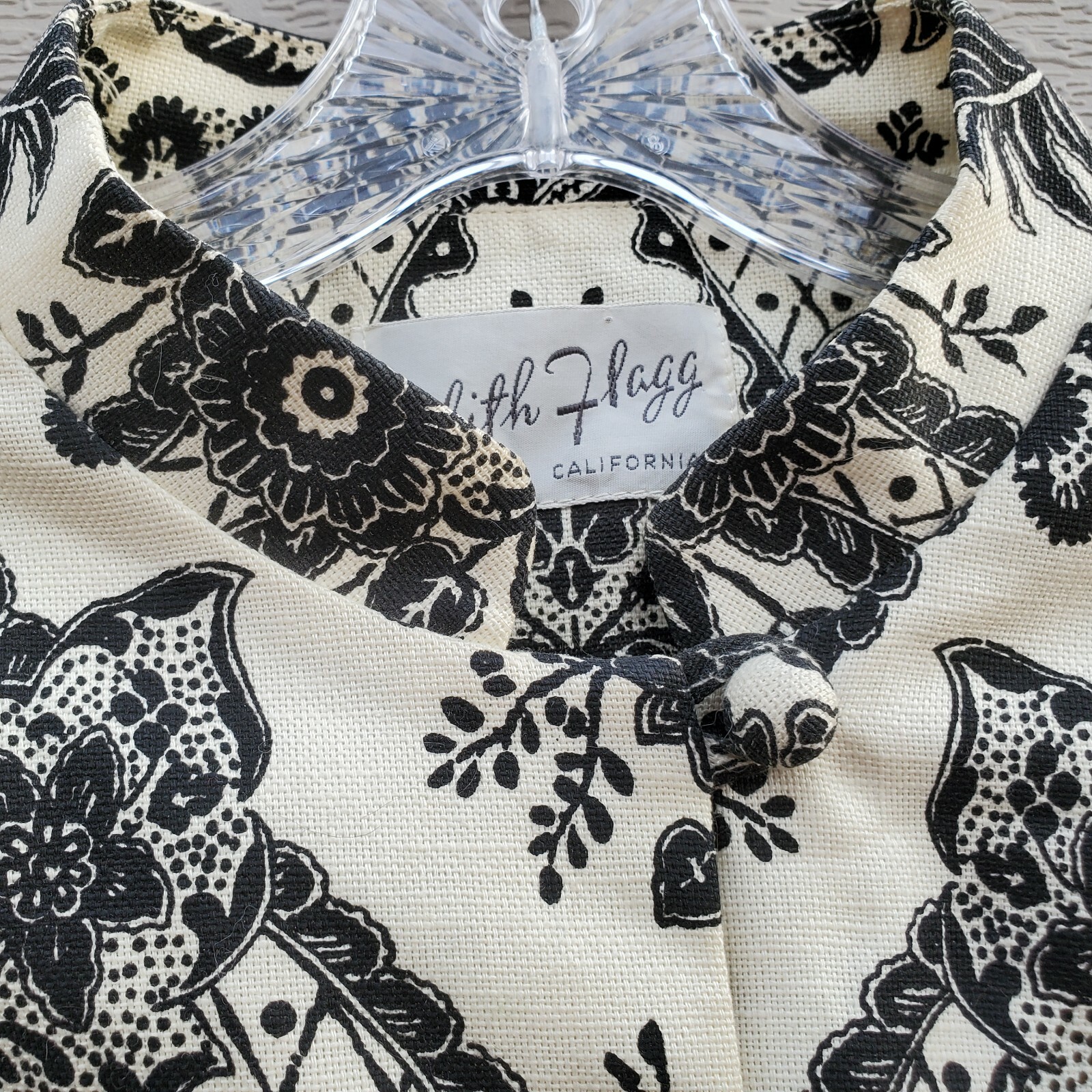 Vintage Edith Flagg by California Soft White and Bla… - Gem