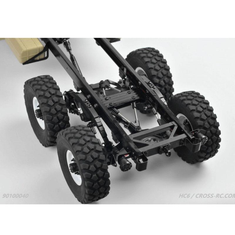 US Stock 1/12 CROSS 6WD RC Off Road Military Truck Cars HC6 KIT w ...