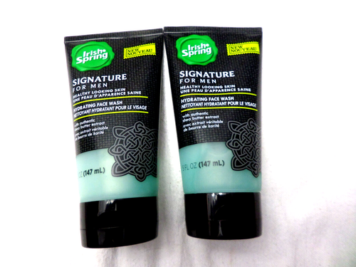 Irish Spring Signature 2bfor Men Hydrating Face Wash 5oz for sale ...
