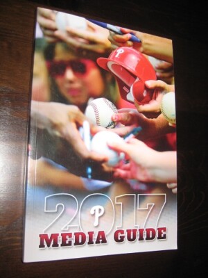 Philadelphia Phillies 2017 Official MLB Media Guide-NEW | eBay