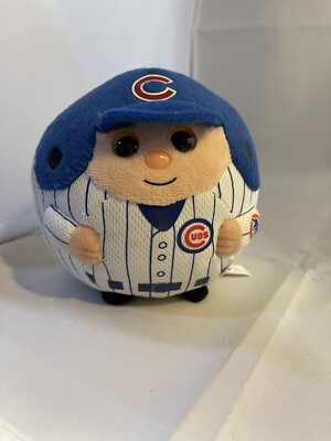 TY Beanie Ballz CHICAGO CUBS MLB BASEBALL PLAYER BALL Plush STUFFED Toy ...