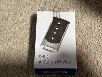 Interlogix TX-E101 4-Button Wireless Remote, Qolsys & GE 319.5Mhz ...