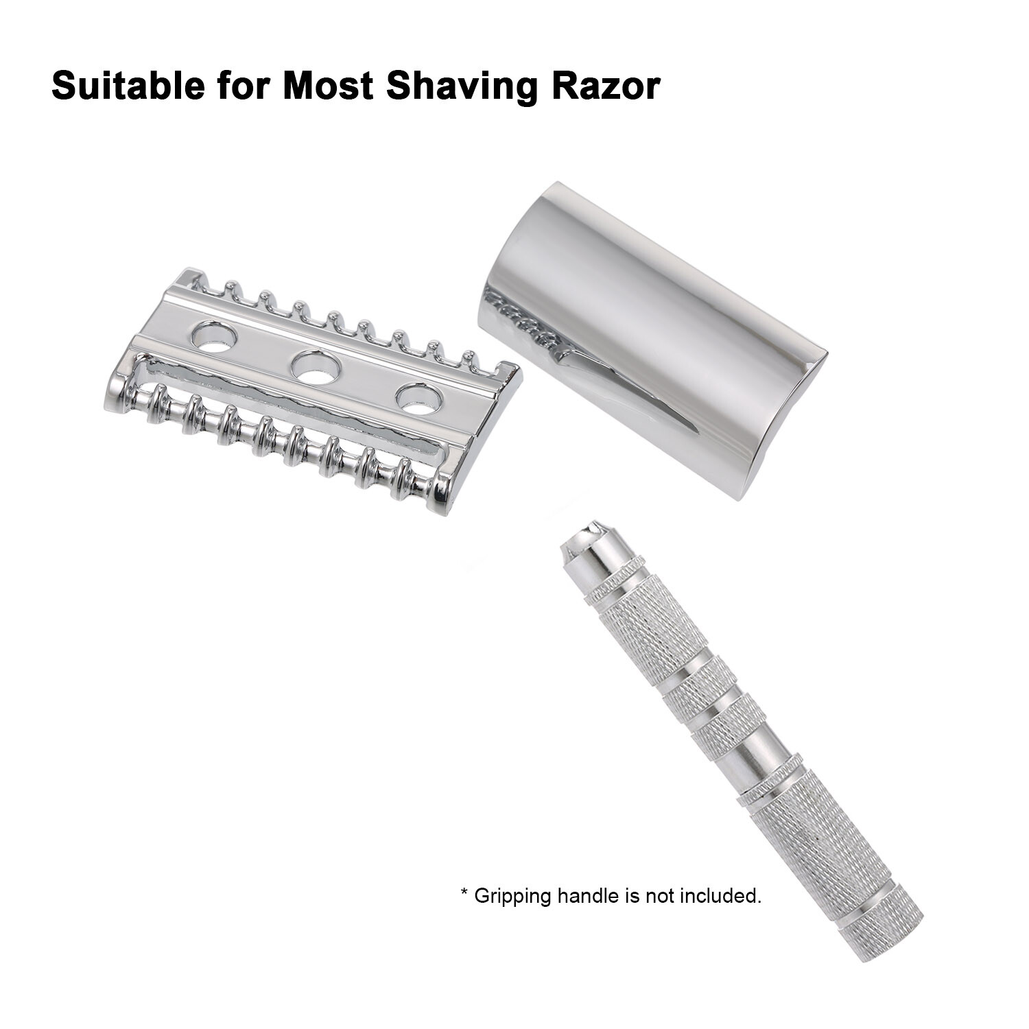 Double Safety Stainless Steel Open Comb Head Beard Shaving Tool H5A8 | eBay