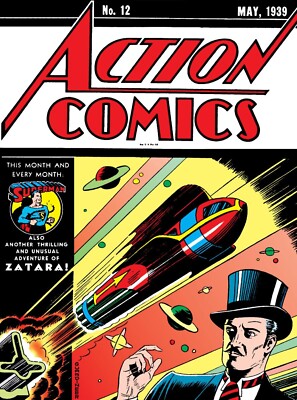 ACTION COMICS #12 COMIC COVER 11"x17" POSTER PRINT | eBay
