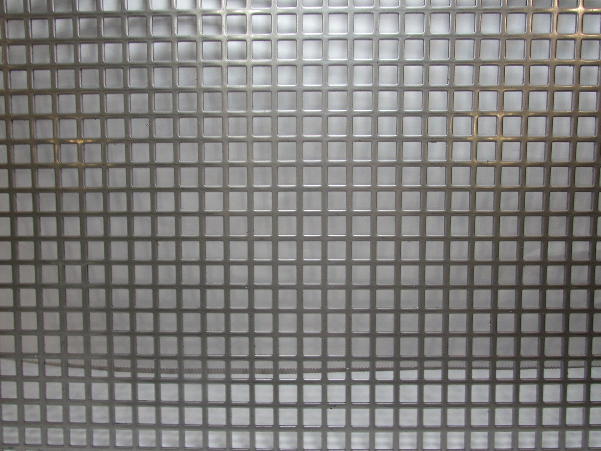 Square Perforated Metal Pattern Square Hole Perforated Sheet Metal