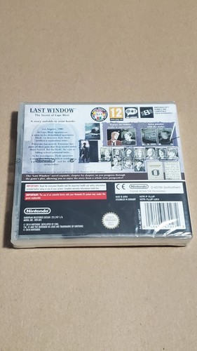 Last Window: The Secret of Cape West (Nintendo DS, 2010) - European ...
