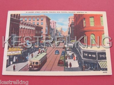 Granby Street Looking towards New Federal Building Norfolk VA US ...