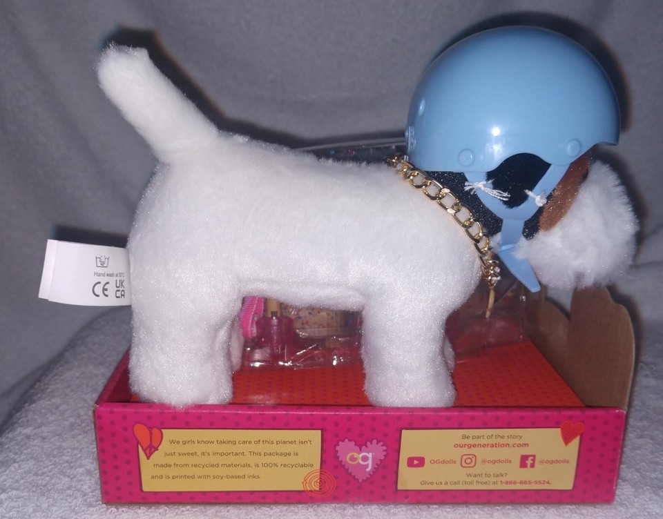 Our Generation Pro Skater Parson Russell Terrier Pup 6" New | eBay