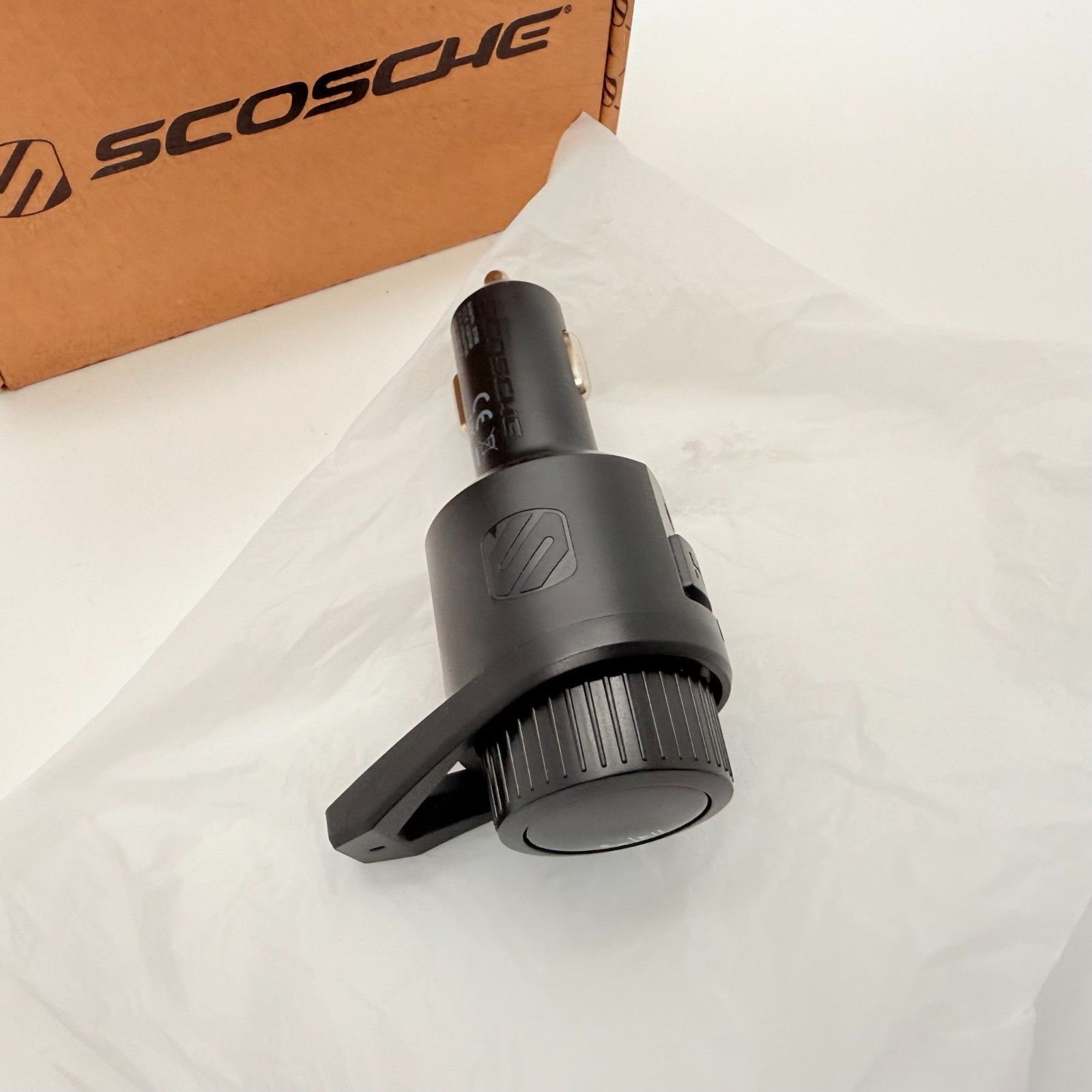 Scosche Wireless Hands-Free Car Kit BTFMPD3SR-SP w/ USB-A & USB-C ...