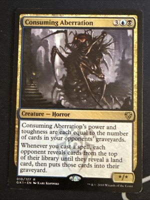 1x Consuming Aberration (10) Guild Kits GK1 LP MTG Magic the Gathering ...