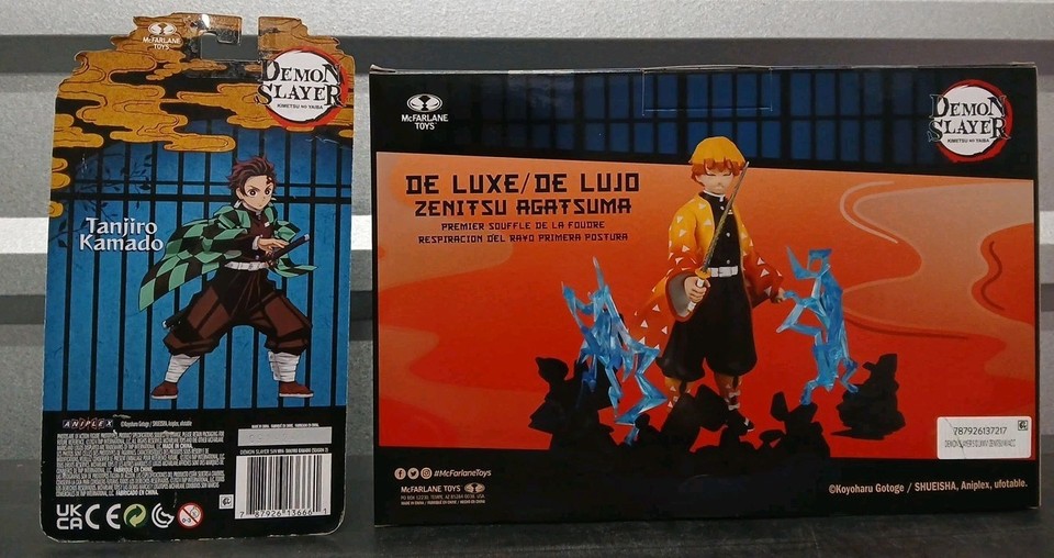 Demon Slayer Lof 2 Deluxe Zenitsu Agatsuma Figure Thunder Breathing ...