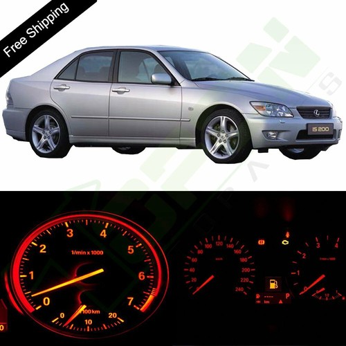 Red LED Instrument Panel Dash Light Bulbs Package Kit For 2001-2005 ...