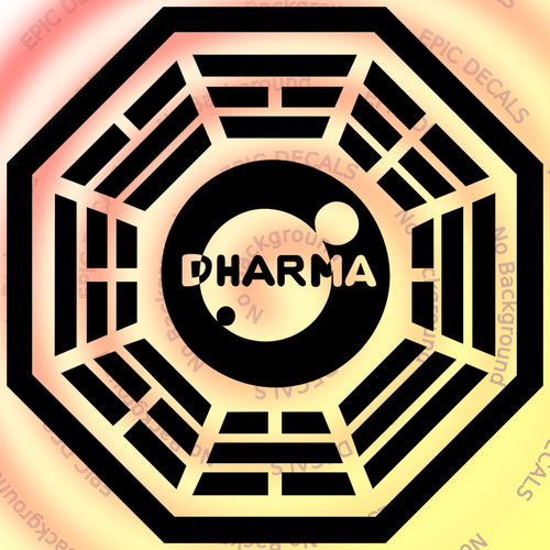 Assorted Lost Dharma Initiative Decal / Sticker Window Car Truck Laptop ...