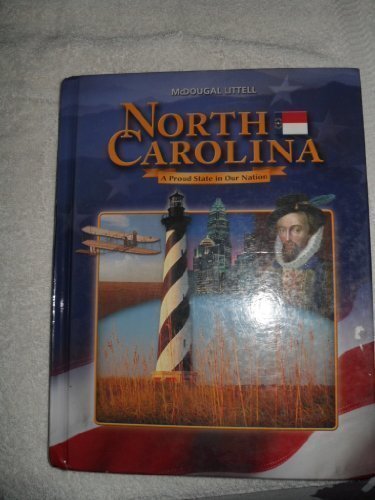 MCDOUGAL LITTELL NORTH CAROLINA HISTORY NORTH CAROLINA: - Hardcover ...