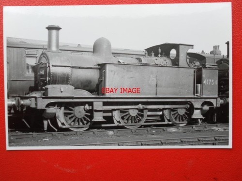 PHOTO LMS EX MIDLAND RLY CLASS 1F 0-6-0T LOCO NO 41754 AT DERBY | eBay