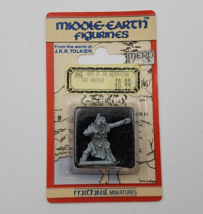 Mithril Miniatures Lord of the Rings Army of the Witch King Orc Archer ...