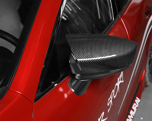 For Mazda 6 Atenza 2018-2021 Carbon Fiber Horn Side Rear View Mirror ...