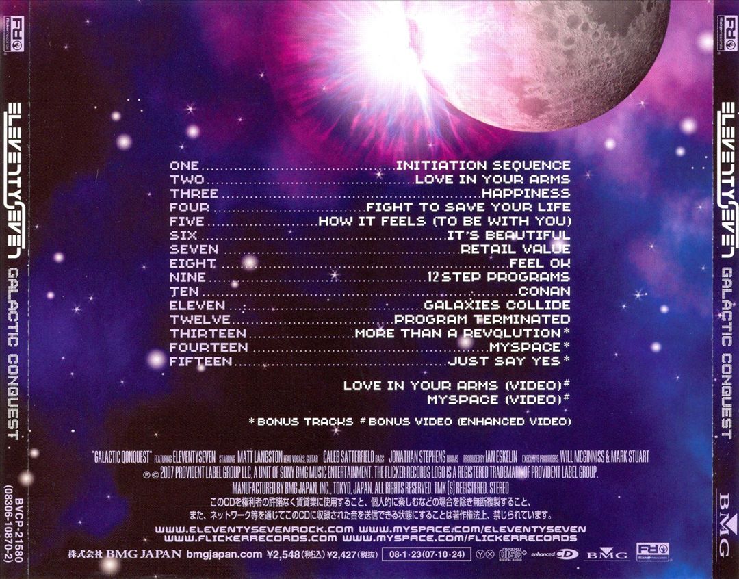 ELEVENTYSEVEN GALACTIC CONQUEST [BONUS TRACK] NEW CD | eBay
