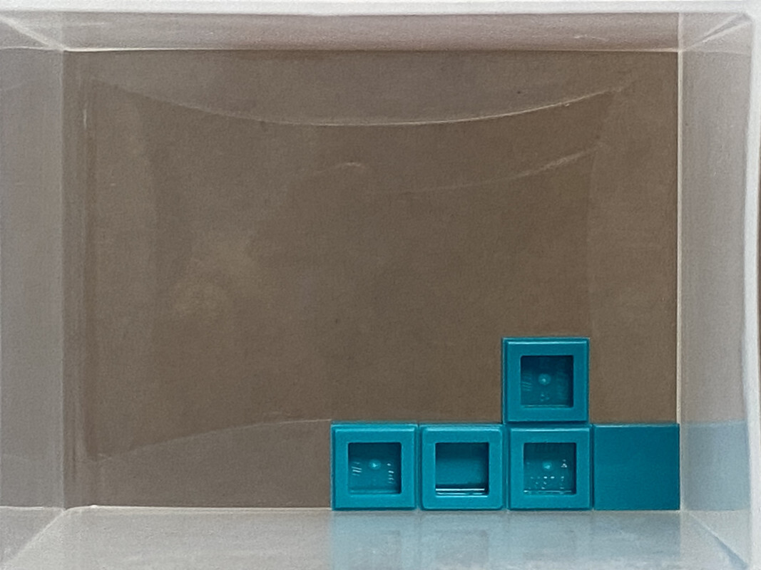 LEGO Parts - Dark Turquoise Tile 1 x 1 with Groove - No 3070b - QTY 5 ...