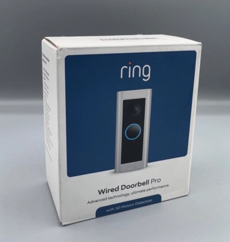 Ring Wired Video Doorbell Pro Smart Video Doorbell - Satin Nickel #2931 ...